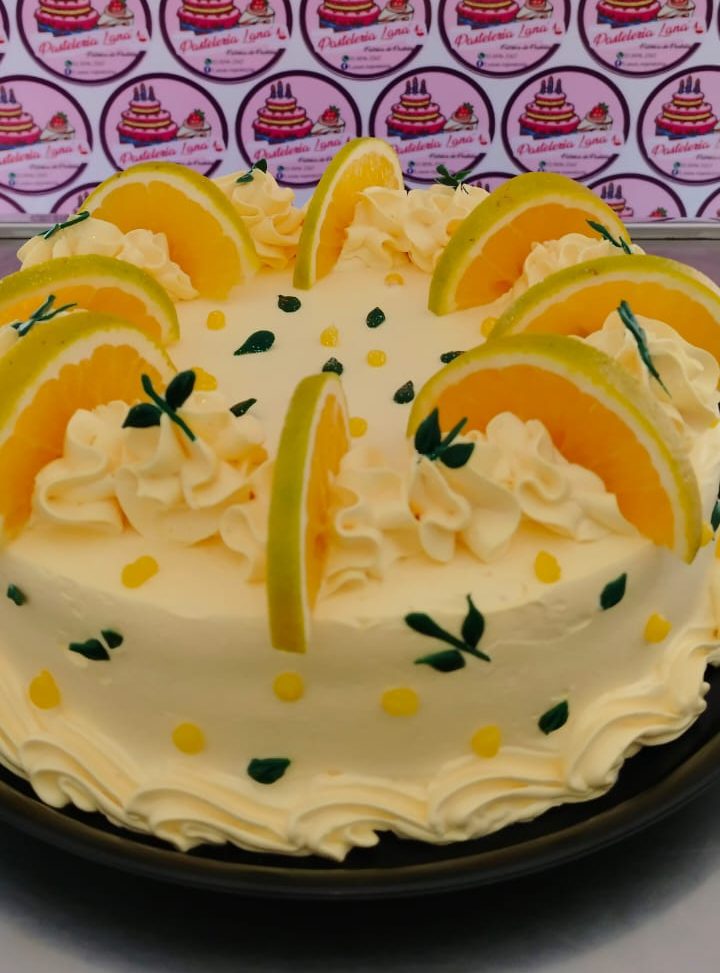 Pastel de Naranja – Pastelería Lana's